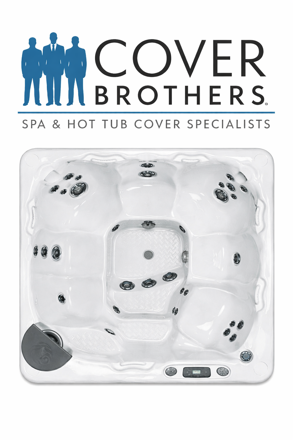 Beachcomber 590 Hot Tub Replacement Cover | Premium Spa Covers – Cover ...